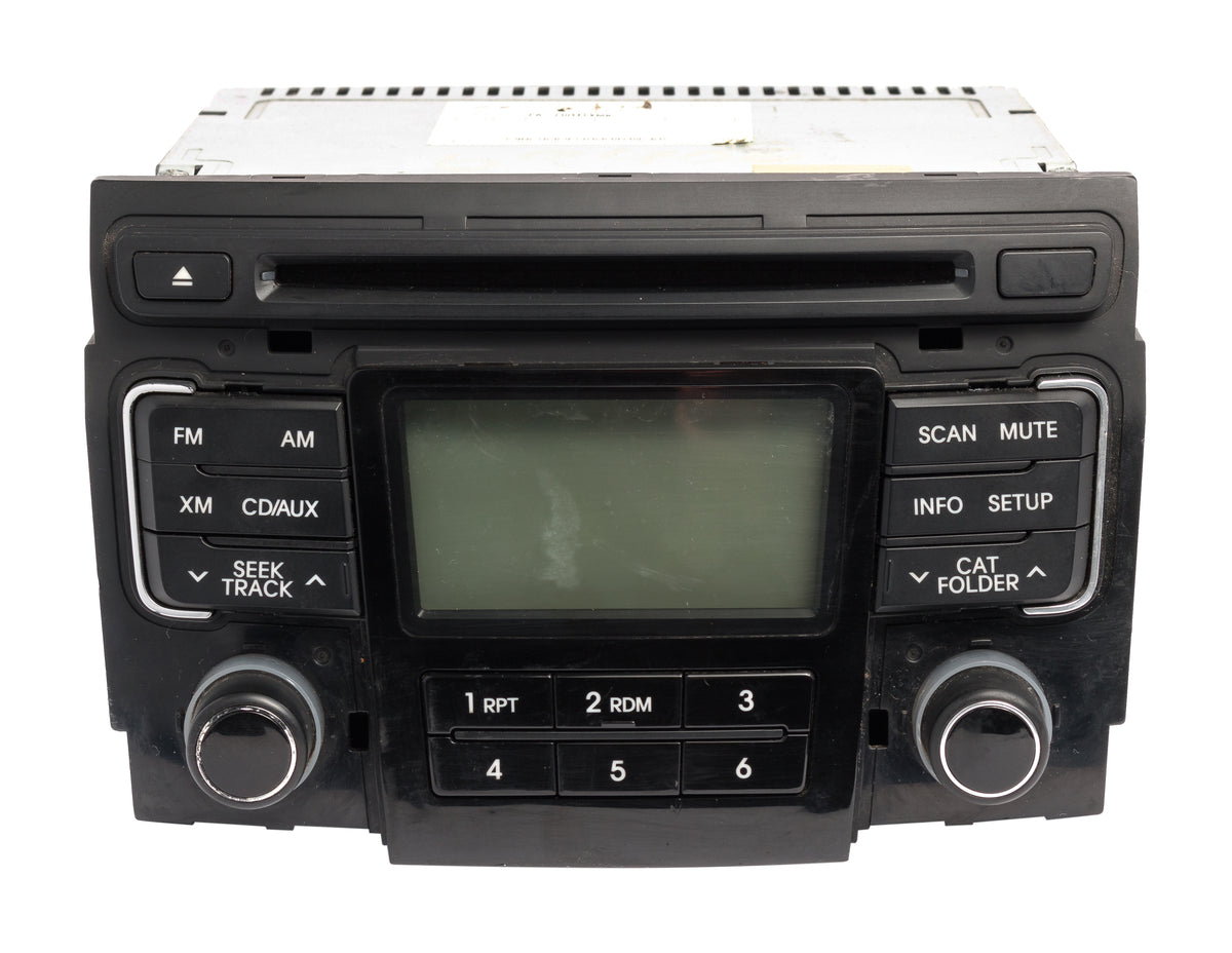 2011 Hyundai Sonata AM FM Radio SiriusXM Single Disc CD MP3 Player 961 – 1factoryradio