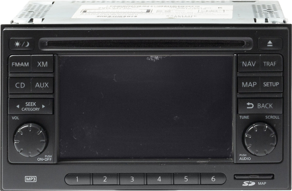 2013-15 Nissan Rogue AM FM SAT Radio 6 Disc CD MP3 Player GPS Navi BT – 1factoryradio