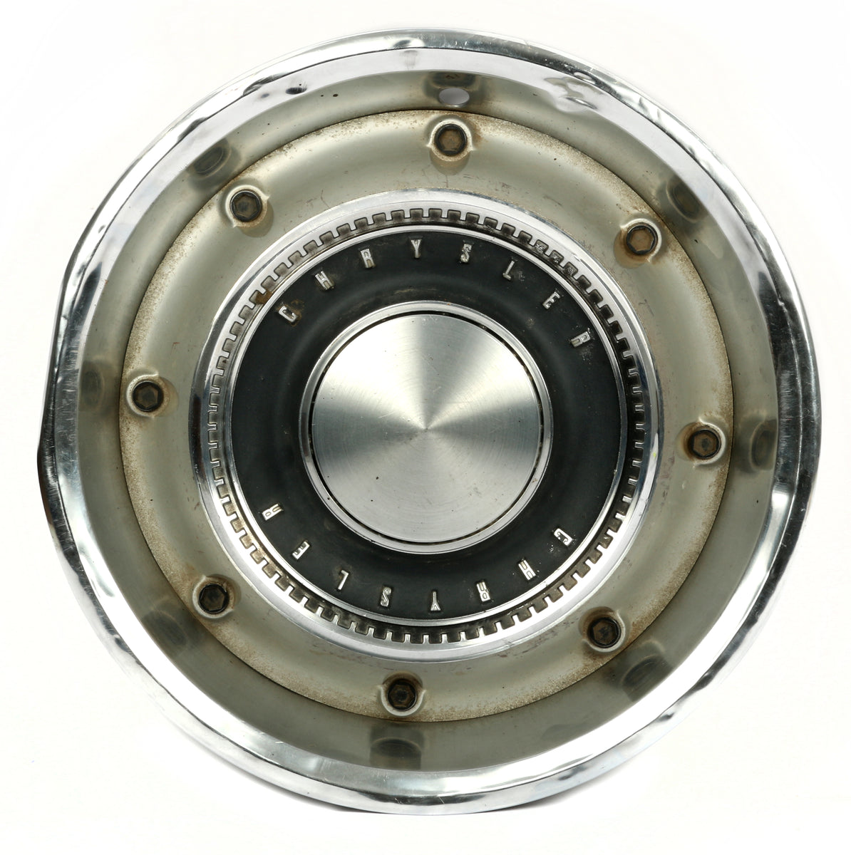 69 Chrysler 300 Single OEM 15 In. 8 Hole Wheel Cover Hubcap Part Numbe – 1factoryradio