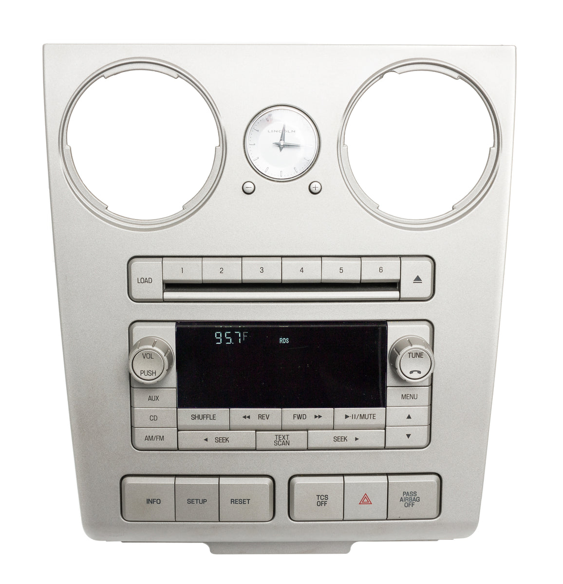 Lincoln 2007 MKZ AM FM Mp3 6 Disc CD Player Receiver Radio 7H6T-18C815 – 1factoryradio