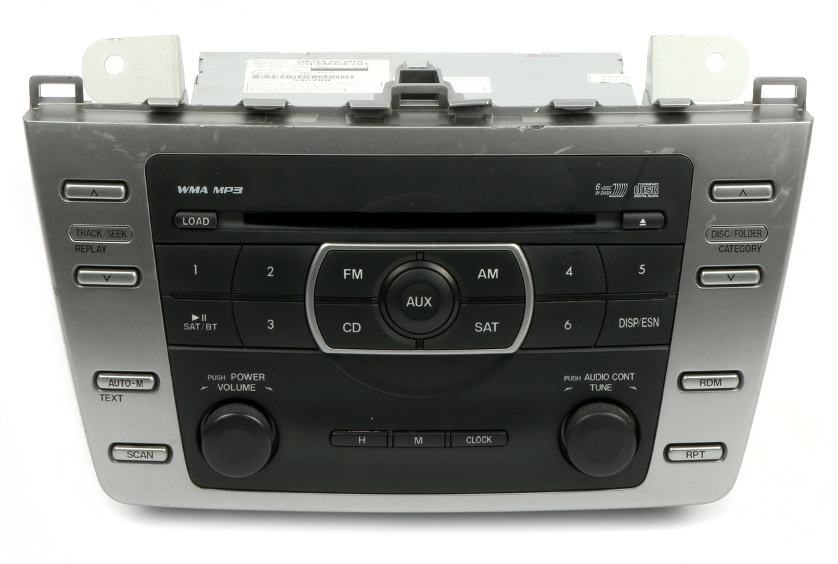 2011-2013 OEM Mazda 6 Receiver AM FM w 6 Disc Changer CD GEG4 66 9RX – 1factoryradio