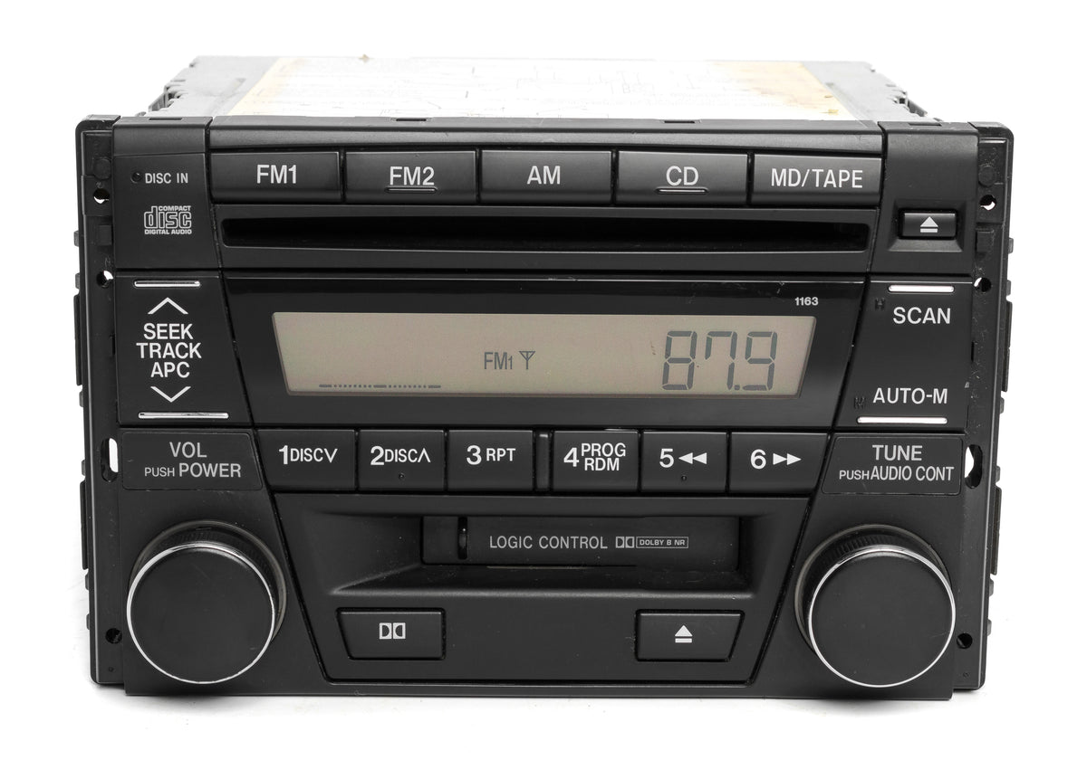 Mazda 2001-2002 Millenia AM FM 6 CD Cassette Player TC86669T0 Face Cod – 1factoryradio