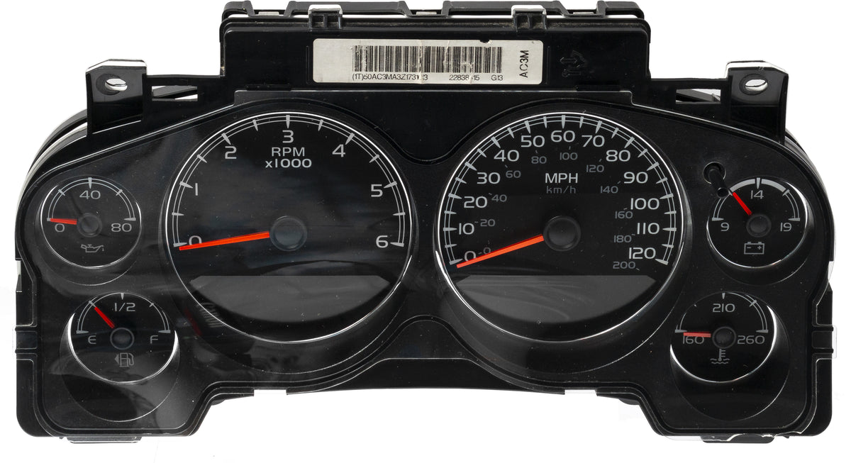 2012-14 GMC Sierra 2500 3500 Speedometer Instrument Gauge Cluster Mode ...