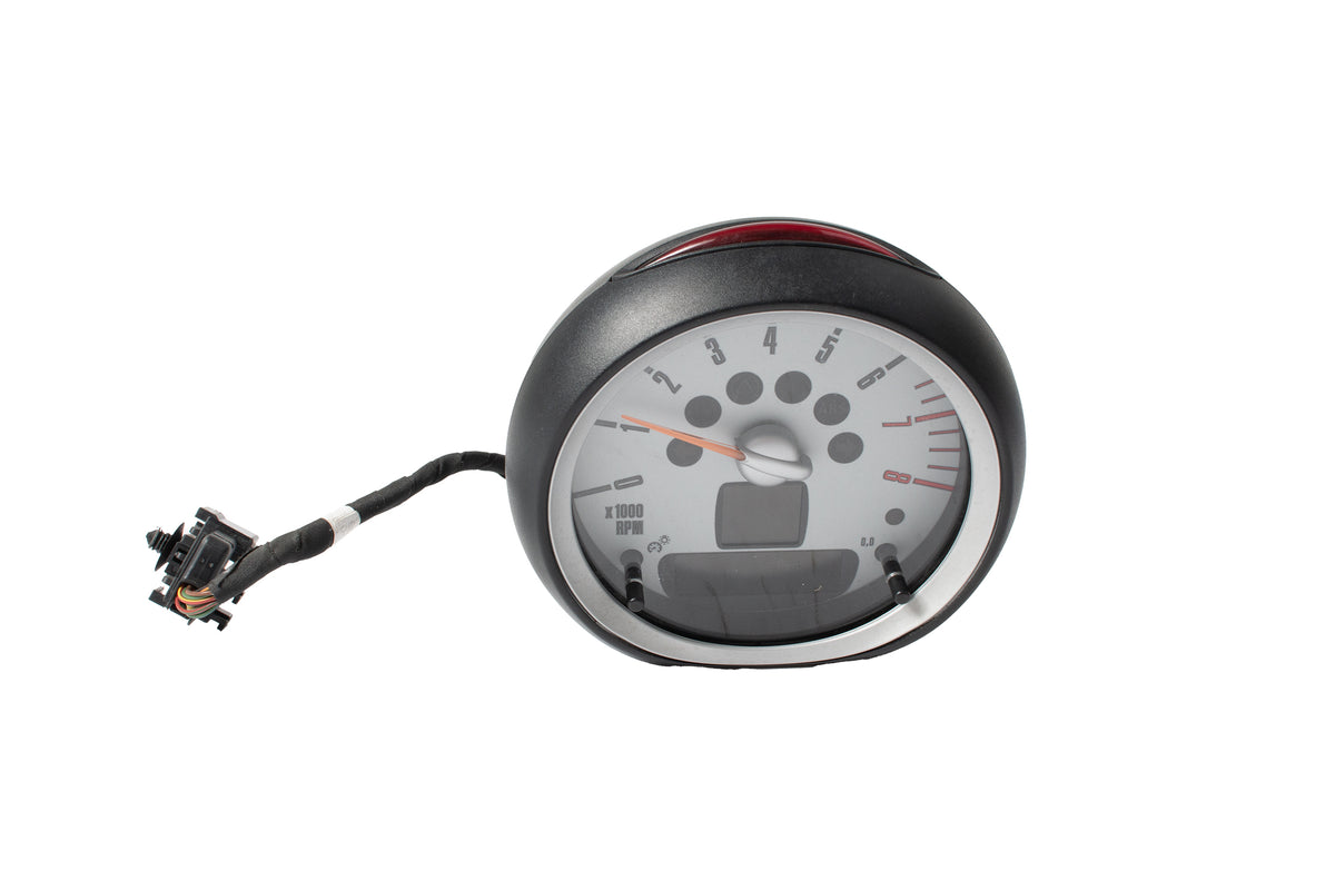 2007-10 Mini Cooper Single Dash Mounted Tachometer Instrument Model ID ...