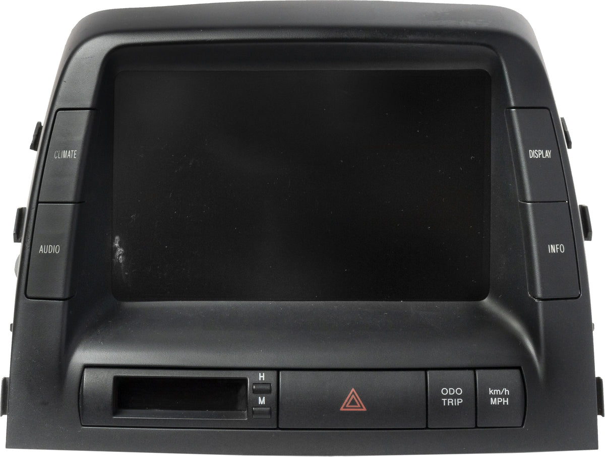 2006-09 Toyota Prius Driver Information Display Climate Control Clock ...