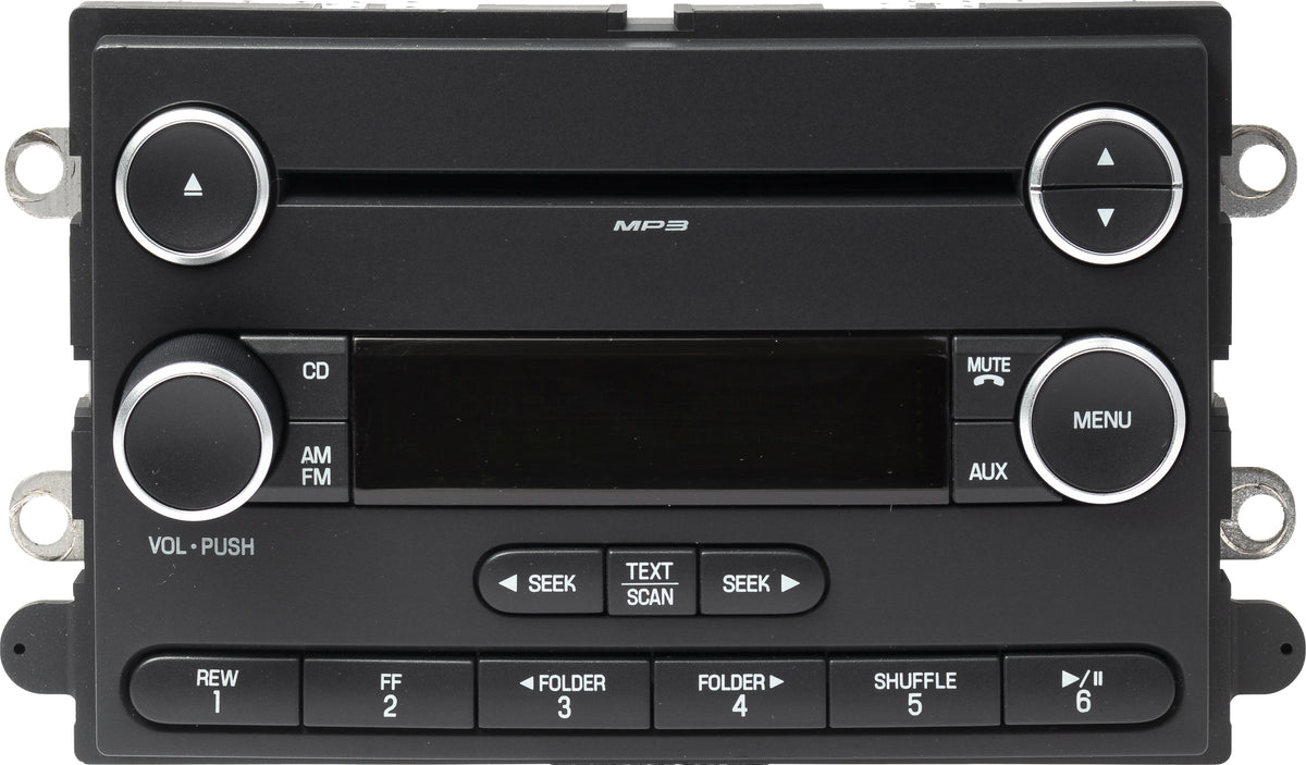 2008-09 Ford Taurus X AM FM Radio Single Disc CD MP3 Player Model 8F9T ...