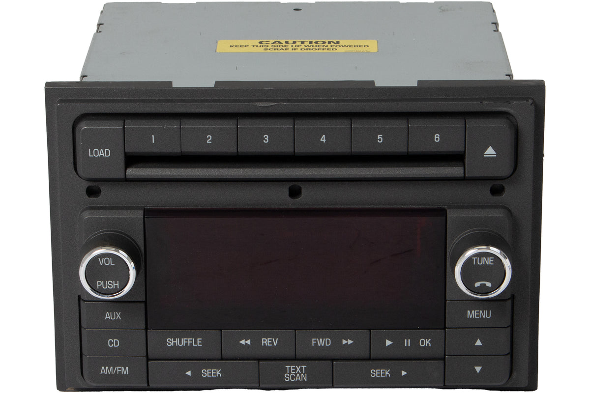 2009-2010 Lincoln MKX AM FM Radio 6 Disc CD MP3 Player Model Number 9A ...