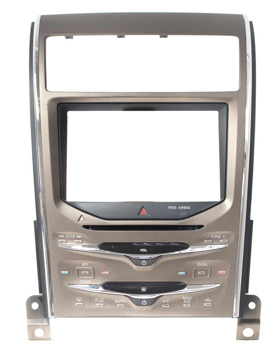 2011 Lincoln MKX Dash-Mounted Multimedia Climate Control Panel Part BA ...