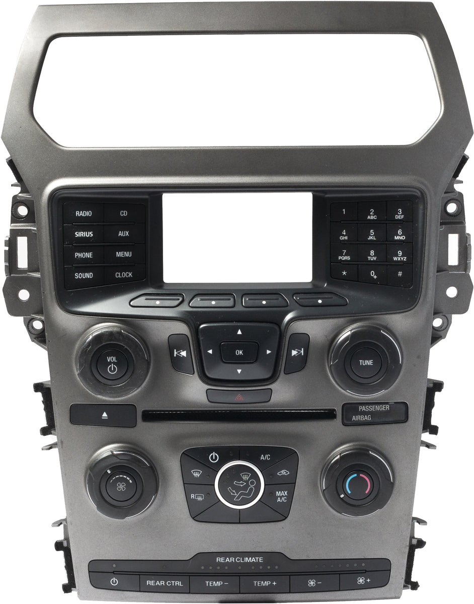 2011-2013 Ford Explorer Multimedia Climate Control Panel Model ID BB5T ...