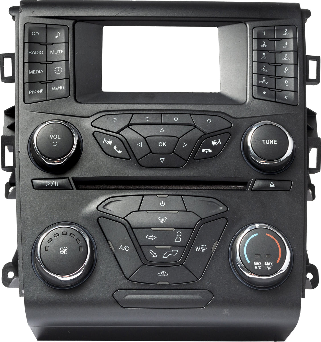 2014 Ford Fusion Dash-Mounted Multimedia Climate Controls Part ID DS7T ...