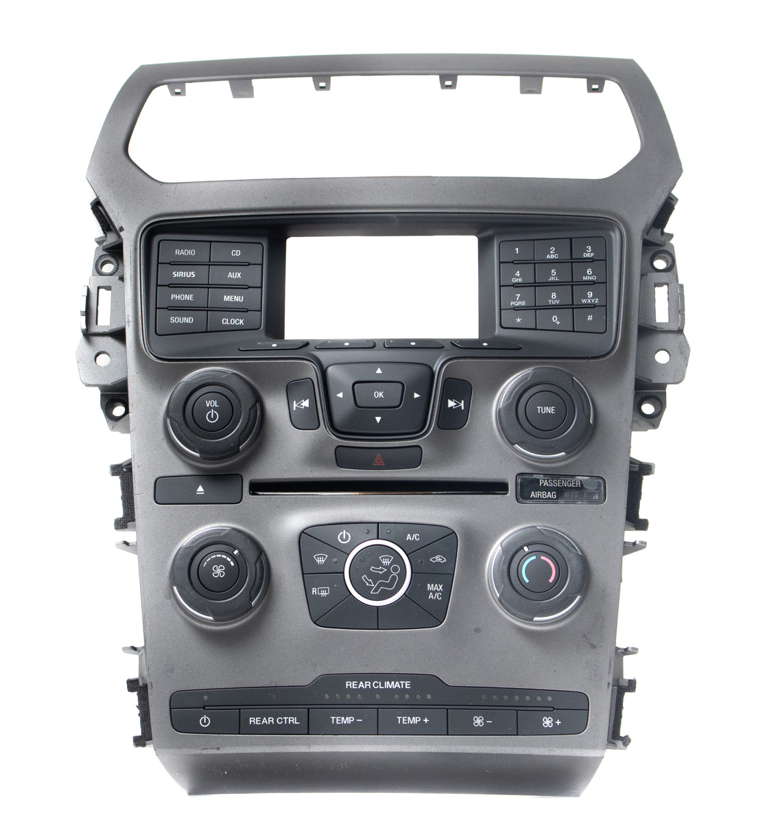 2014-2015 Ford Explorer Multimedia Climate Control Panel Model ID EB5T ...