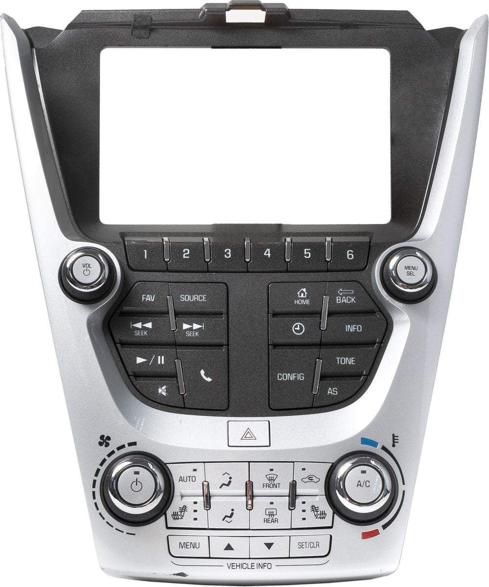 2016 GMC Terrain Dash-Mounted Multimedia Temperature Control Panel Par ...