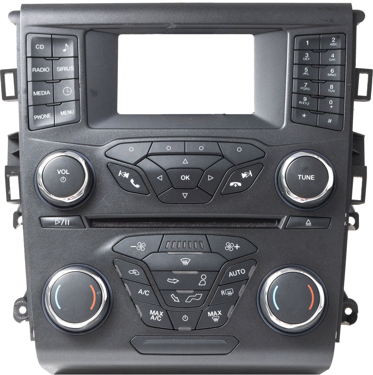 2017-2020 Ford Fusion Multimedia Climate Control Panel Model Number HS ...
