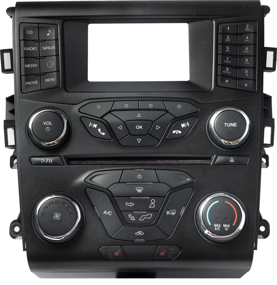 2017-20 Ford Fusion Radio Multimedia Climate Control Panel Model ID HS ...