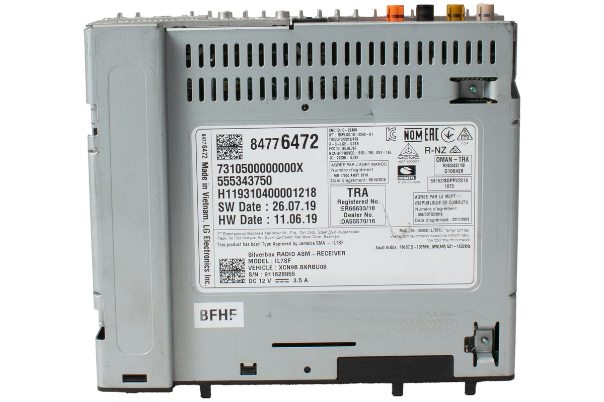 2020-2021 GMC Acadia 2020 GMC Encore GX AMFM Radio Receiver Module Par ...