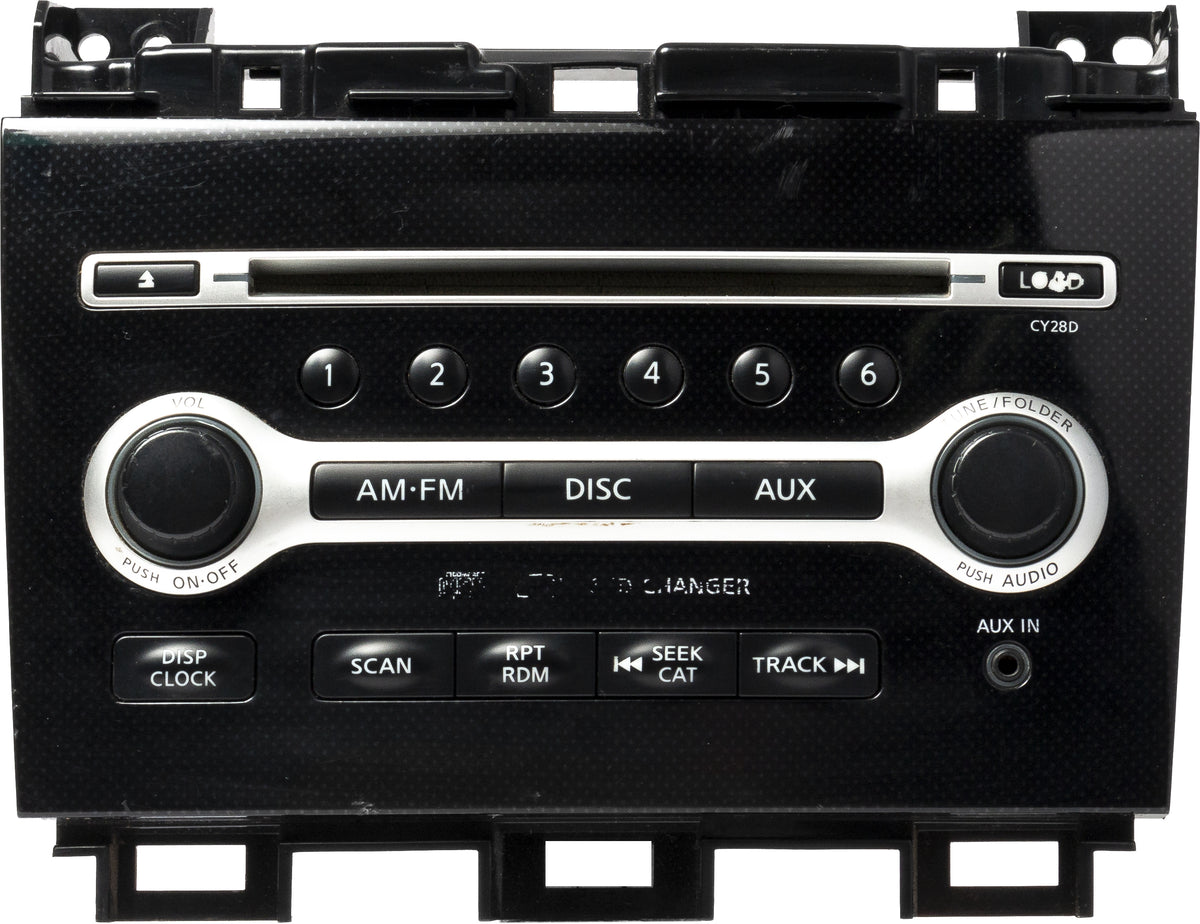 2009-2010 Nissan Maxima AM FM Radio 6 Disc CD Player Aux 281859N00A Op ...