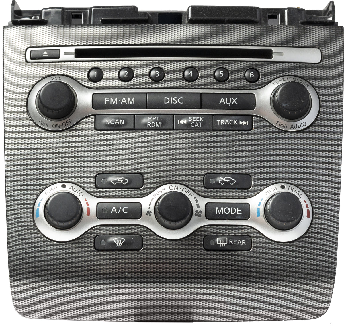 2011 Nissan Maxima Dash-Mounted Multimedia Climate Control Panel Part ...