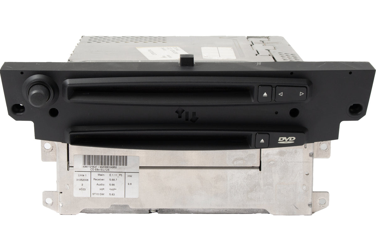 2004-2007 BMW 525i AM FM Radio CD DVD Player GPS Navigation Part Numbe ...