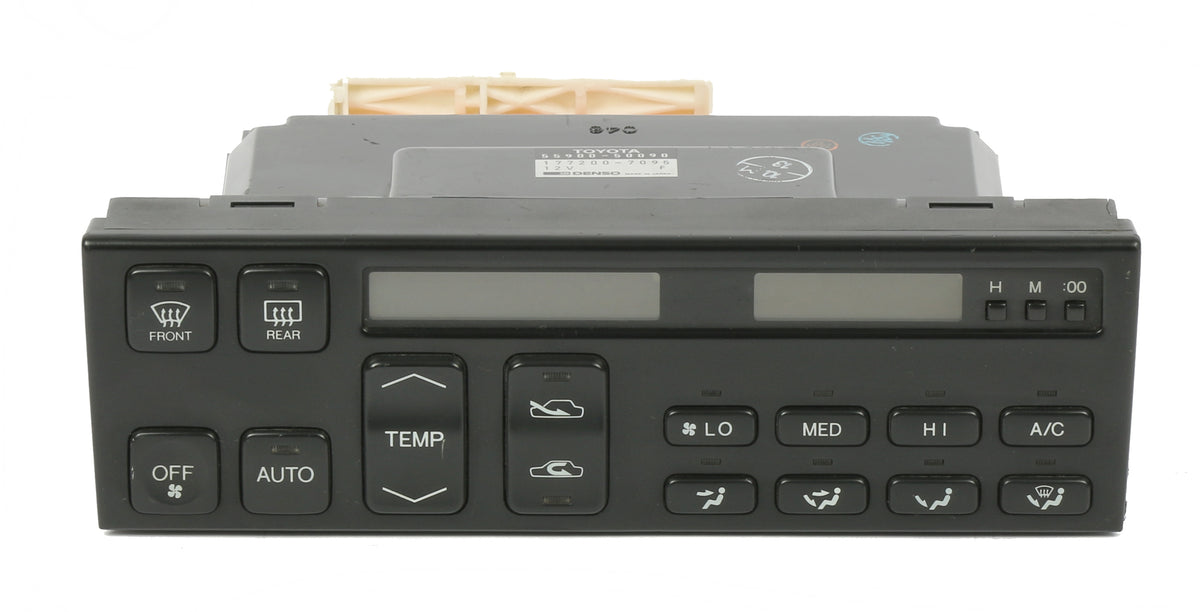 1993-1994 Lexus LS400 Climate Control Panel w Display 55900-50090 ...