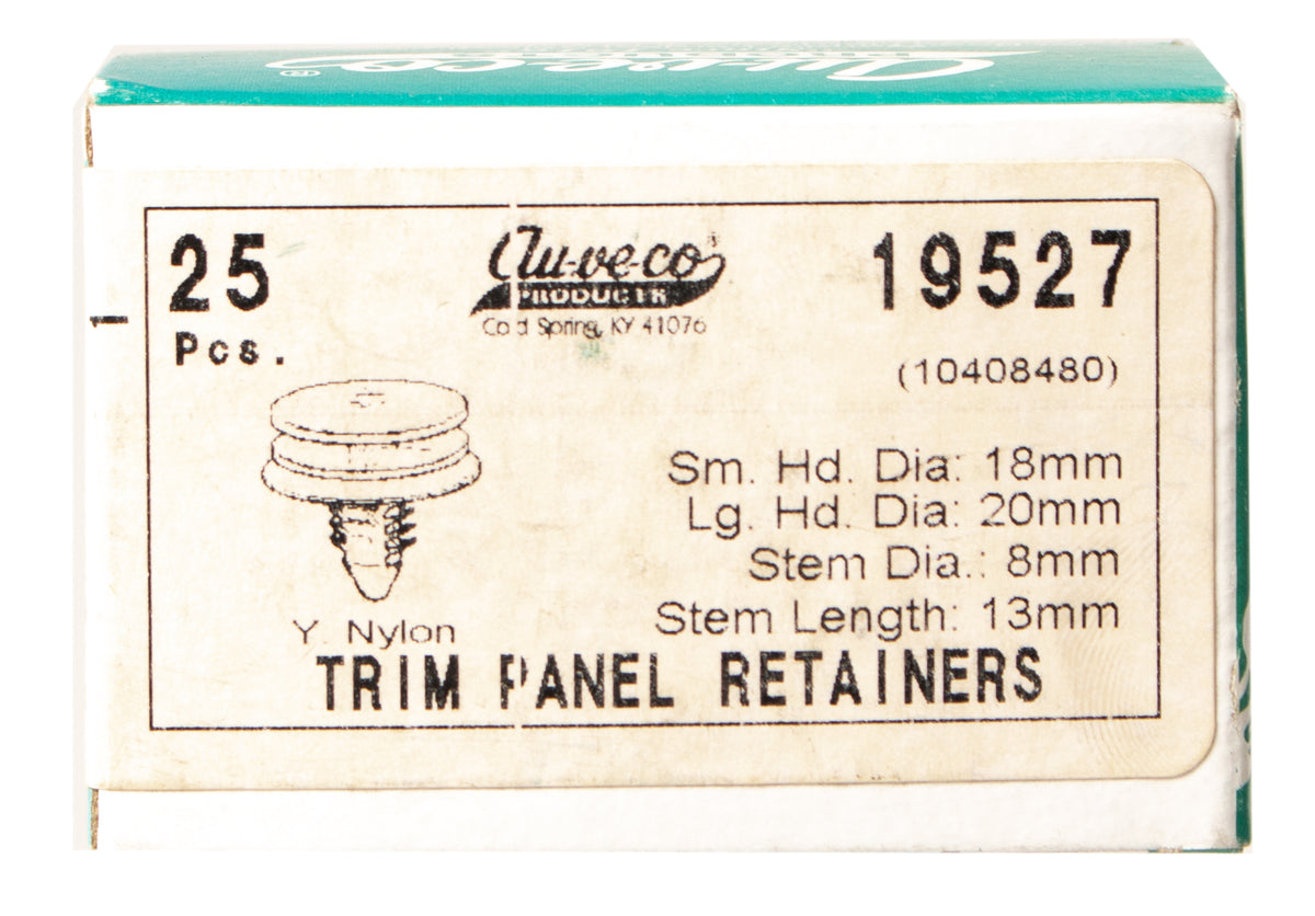 Au-ve-co 19527 Trim Panel Retainers 25 Piece Fits 97-07 GM Door Garnis ...