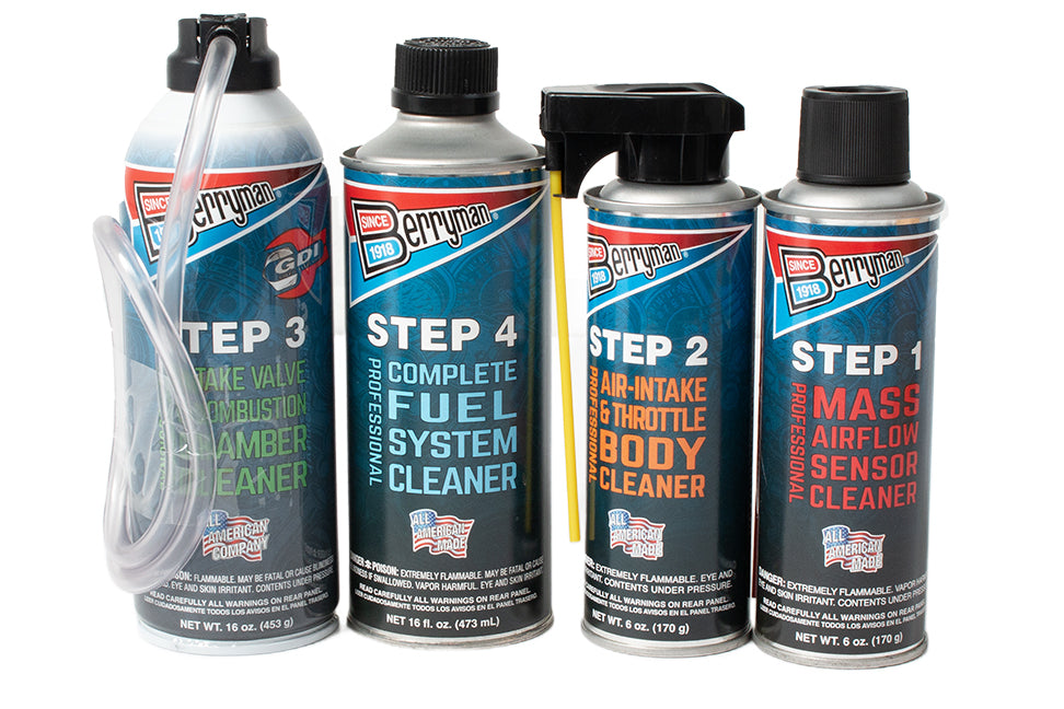 Berryman 4-Step Professional Air Fuel System Maintenance Kit 28-Oz Mod ...