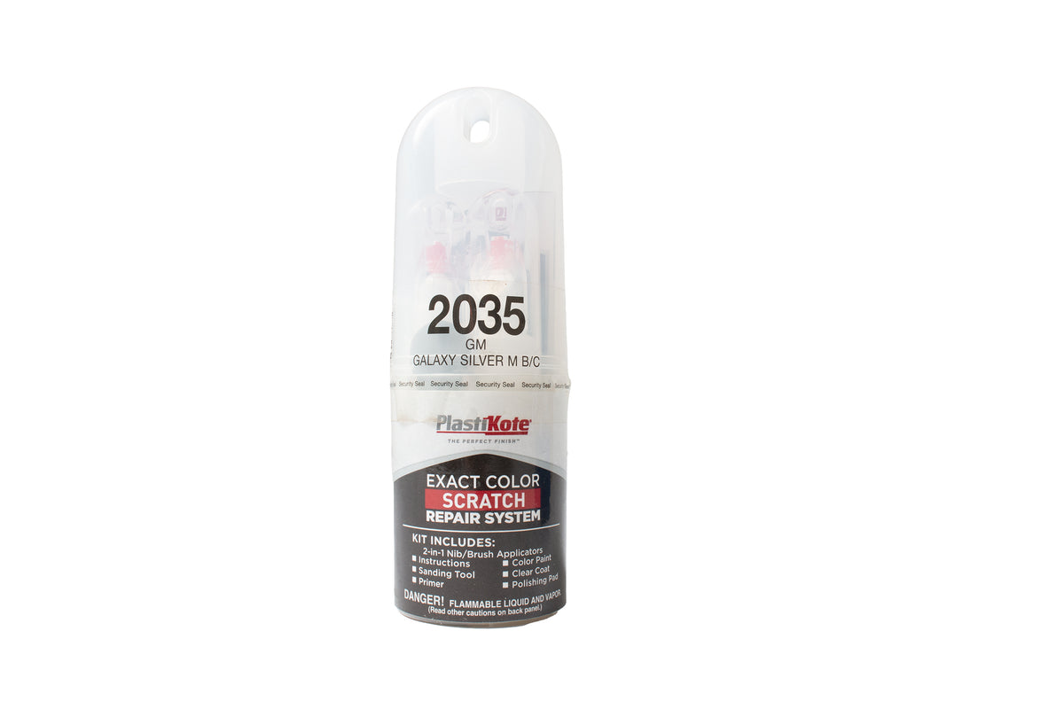 PlastiKote GM Galaxy Silver Exact Color Metallic Scratch Repair System ...