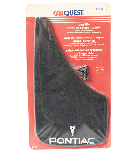 Carquest Duraflex Mud Flap Splash Guards Fit All Pontiac Vehicles Mode ...