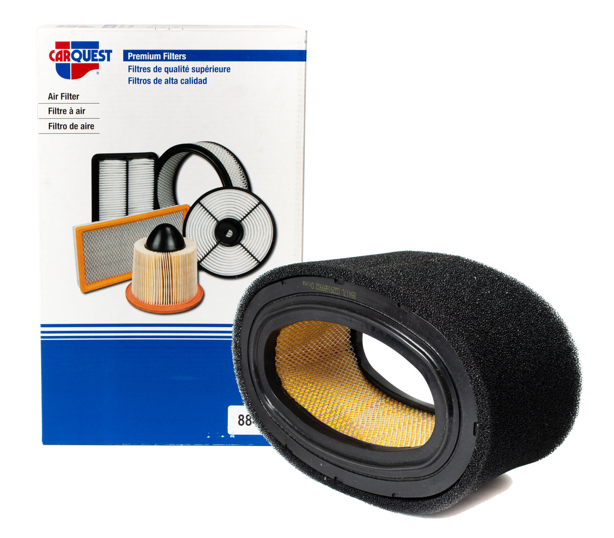 Carquest Premium Engine Air Filter Fits 1994-1997 Ford V8 Trucks Model ...