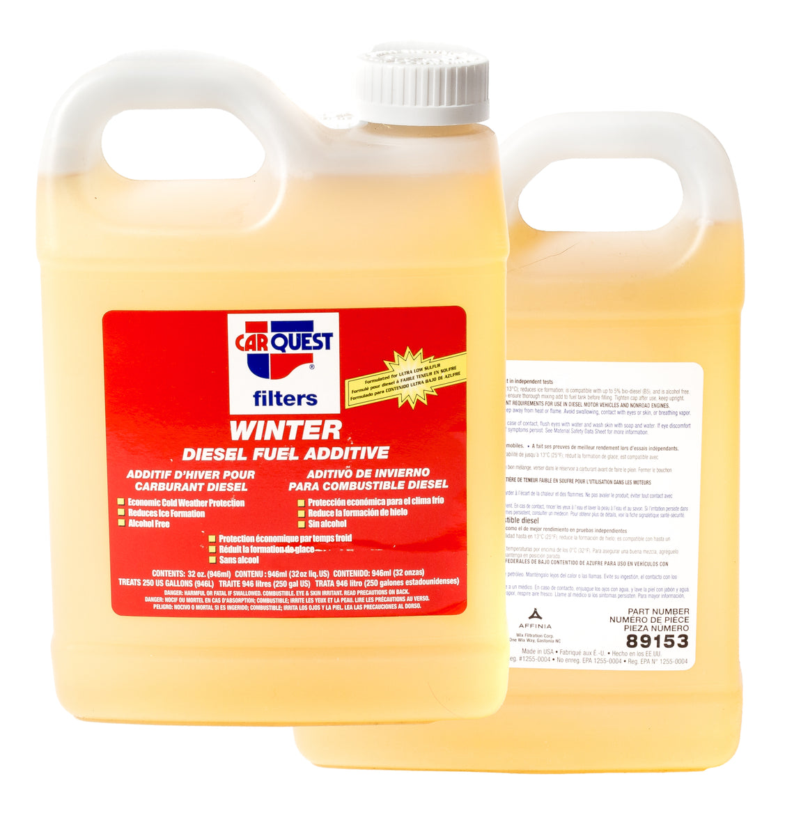 Carquest Winter Diesel Fuel Additive 32 Oz Treats 250 Gallons Model Nu ...