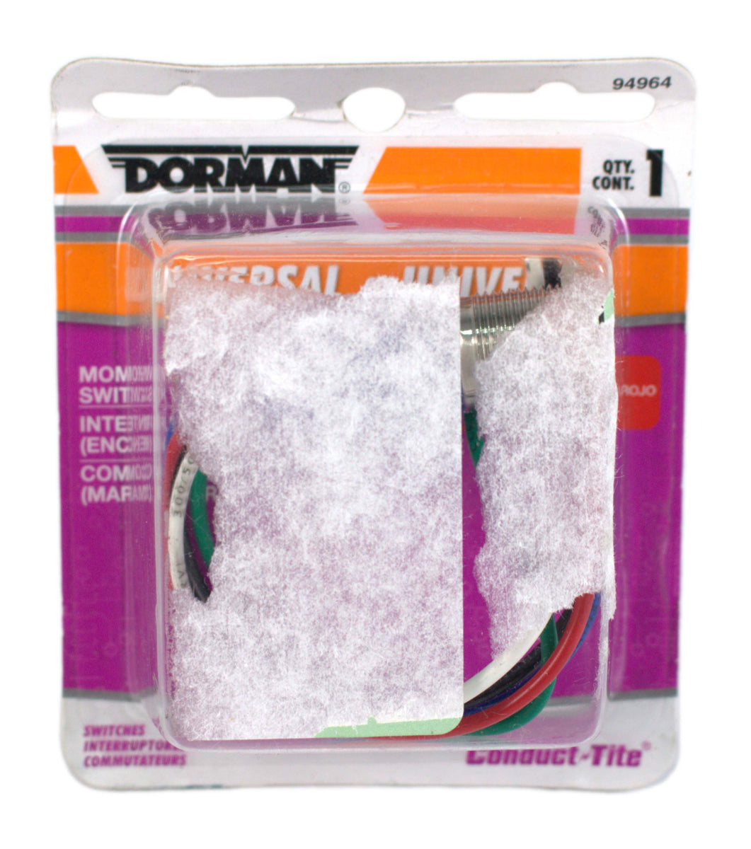 Dorman Conduct-Tite! 3 Amps 5 Terminal Push Button Switch Flush Mount ...