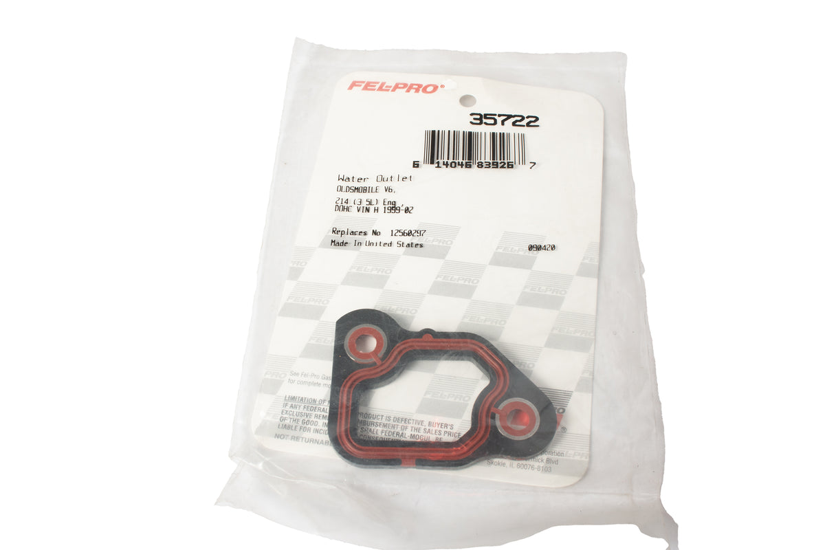 FelPro Water Outlet Gasket Fits 2000-2002 Oldsmobile Intrigue Model Nu ...