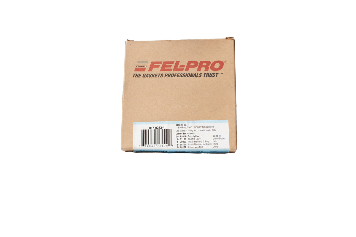 FelPro Intake Manifold Gasket Set Fits 2000-05 Saturn LS2 LW2 LW300 Pa ...