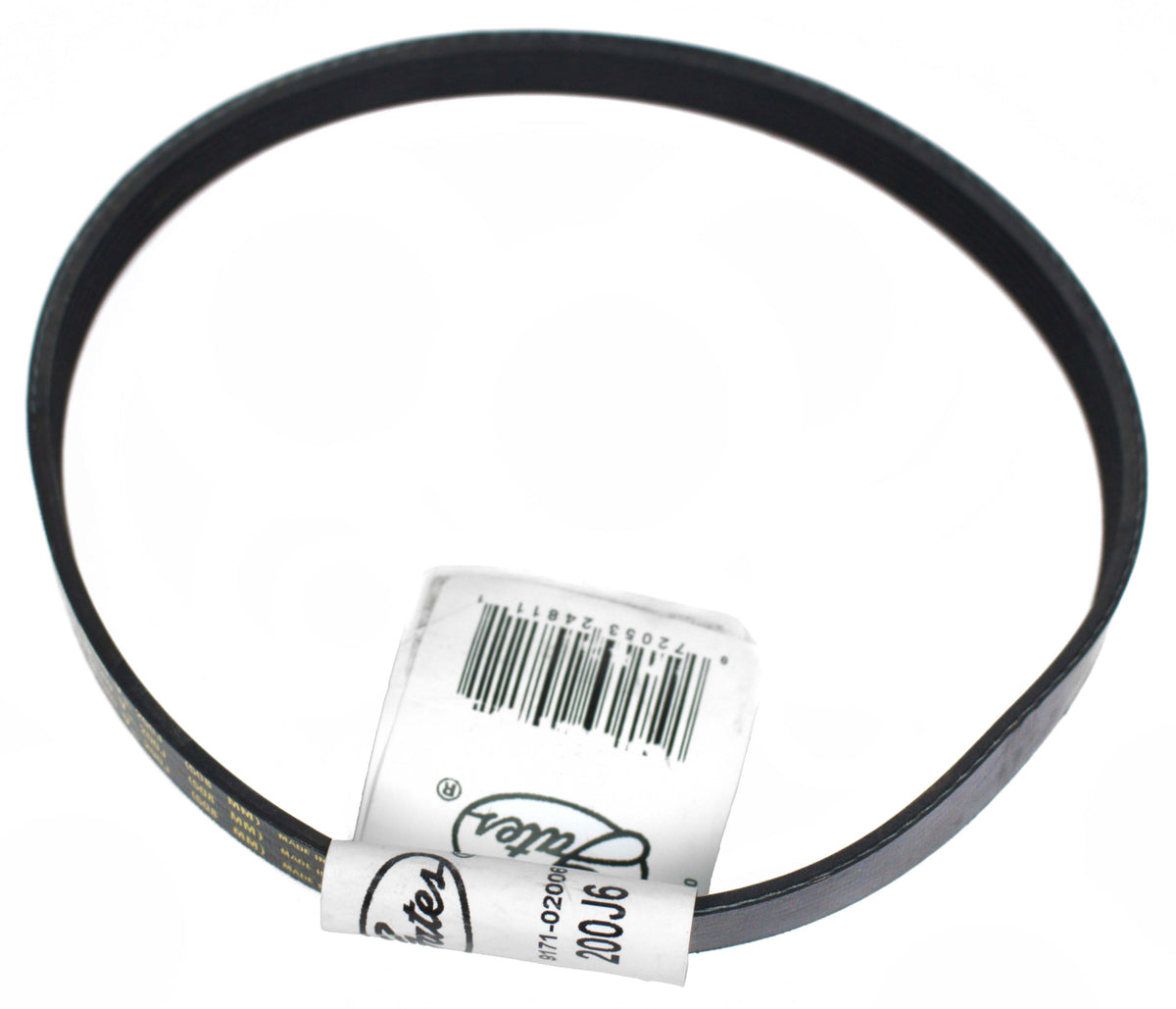 Gates Micro V-Belt J Section 9/16in x 20in Industrial Light Duty Use M ...