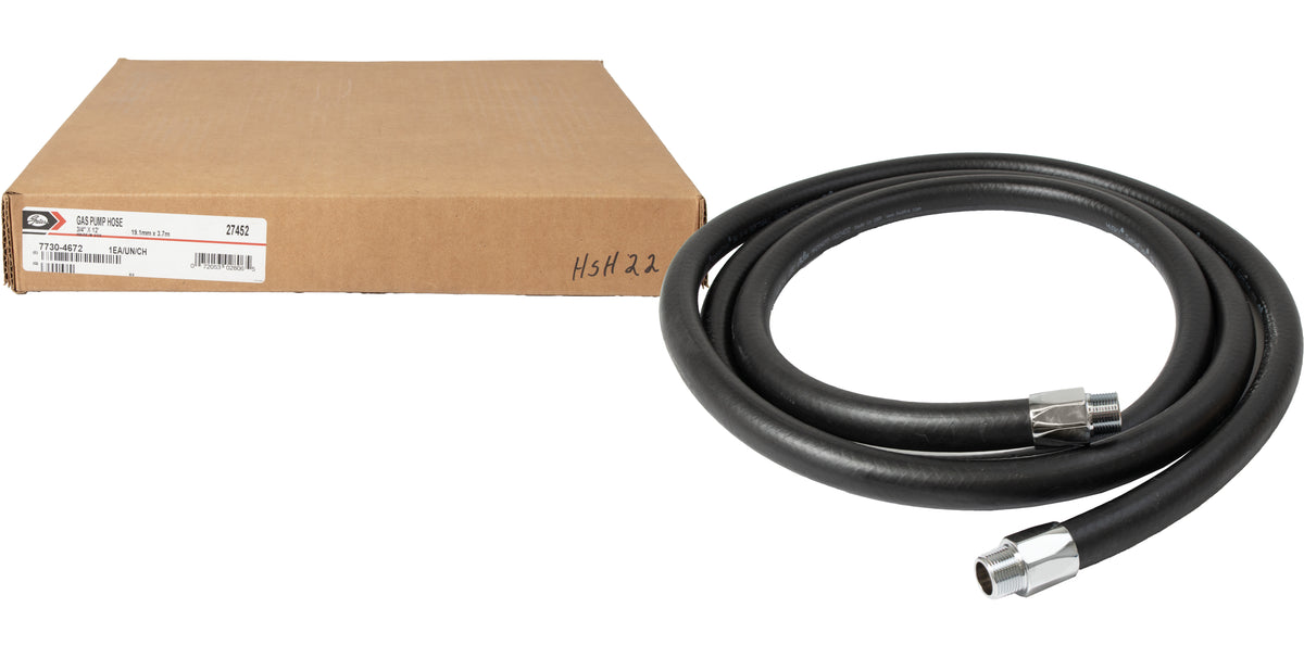 Gates Retractable Gas Pump Hose Built-in Static Wire UL330 Compliant M ...