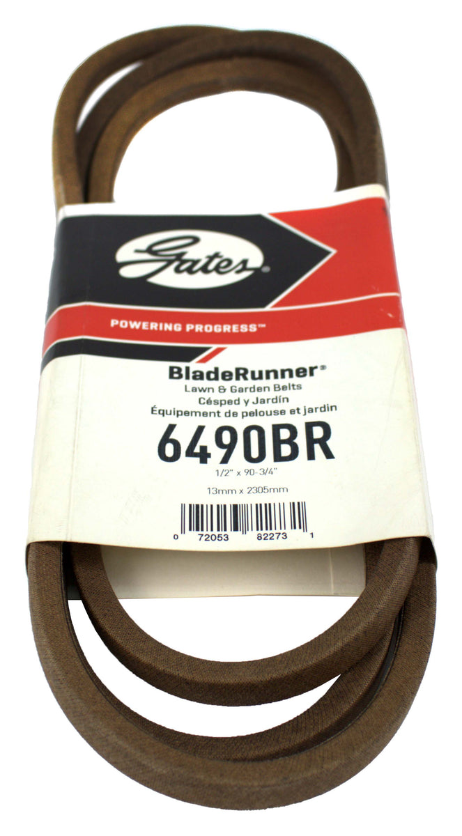 Gates BladeRunner Lawn Garden Belt 1/2in x 90-3/4in 39 Degree Pulley P ...