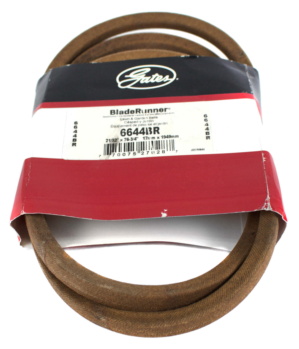 Gates BladeRunner Lawn Garden Belt 11/16in x 76-3/4in 36 Degree Pulley ...