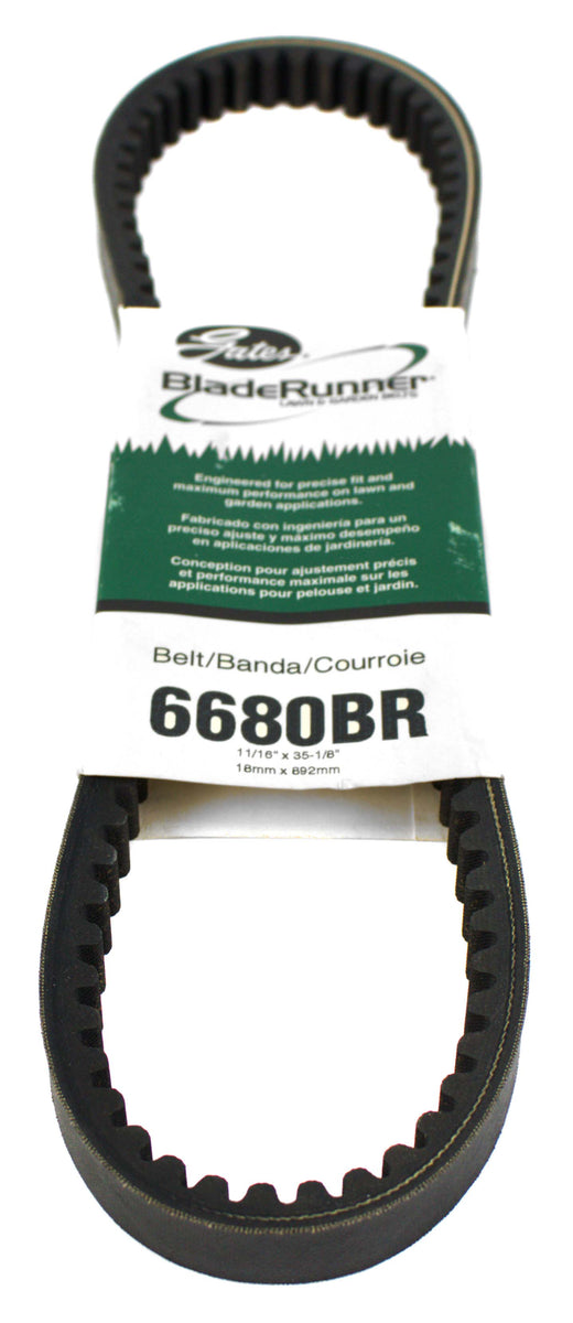 Gates BladeRunner Lawn Garden Belt 11/16" x 35-1/8" 18 Degree Pulley P ...