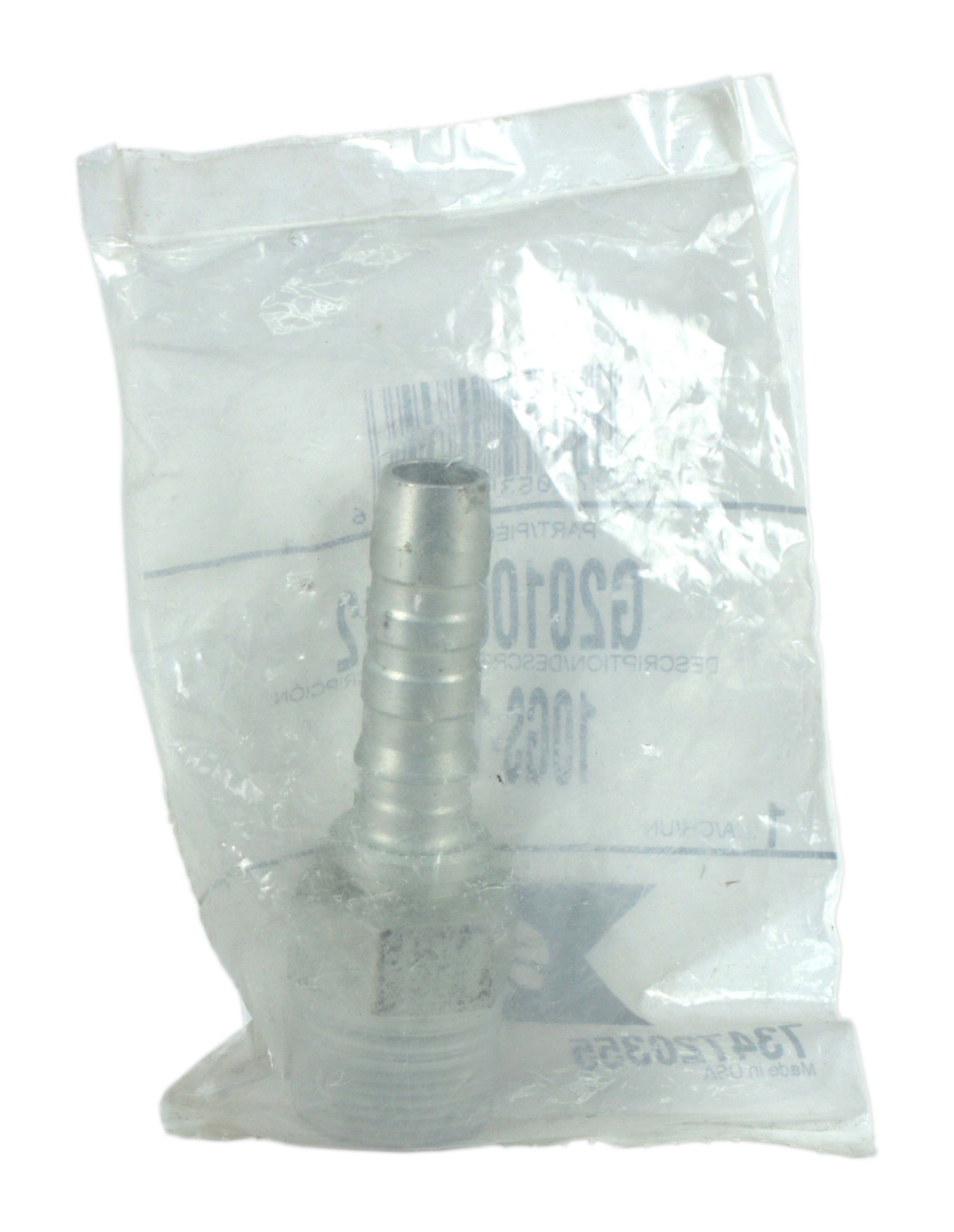 Gates GlobalSpiral Male Pipe NPTF 30 Cone Seat 5/8" ID 3/4-14 Thread G ...