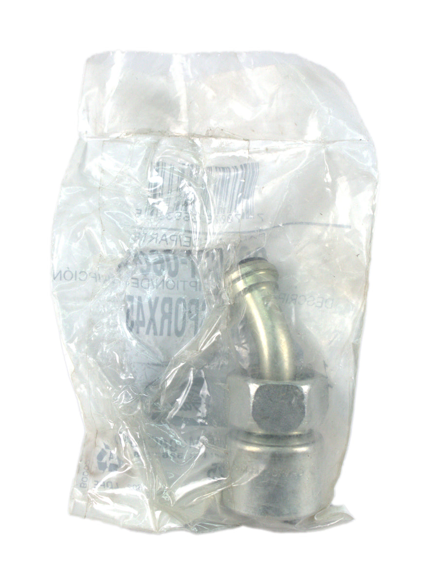 Gates 3/8in 1/2-14 Female British Parallel Pipe Swivel 45 Bent Model G ...