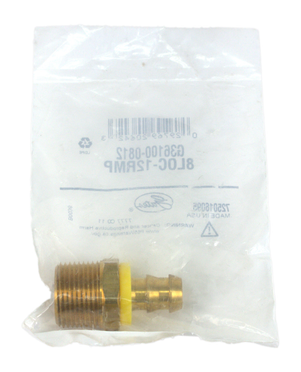 Gates Male Pipe Cone Seat 3/4-14 Threads 1/2in Inside Diameter Model G ...