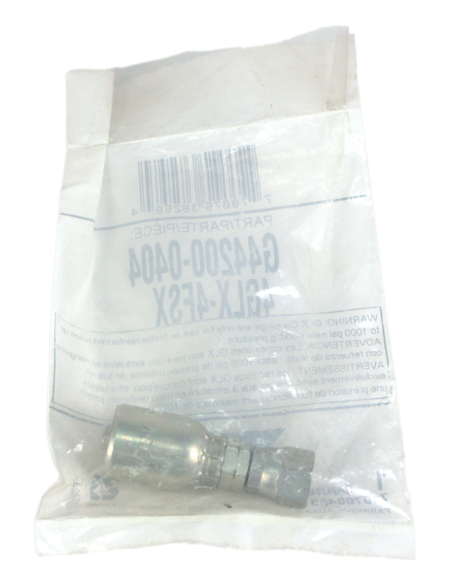 Gates Hydraulic Coupling Staked 7/16-20 Threads Ferrule Design Model G ...