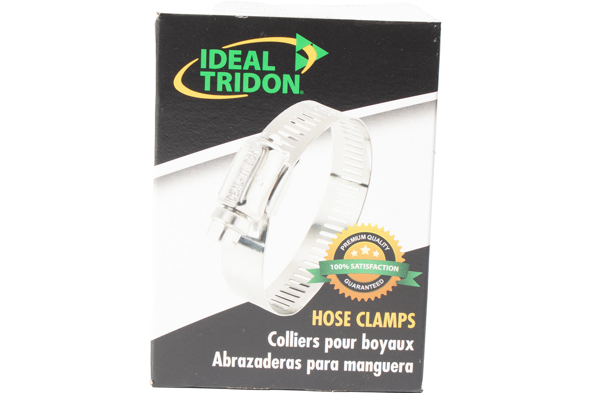 Ideal Tridon Hose Clamp 1/2in SAE Size 20 1-1/8in-1-9/16in Model ID 37 ...