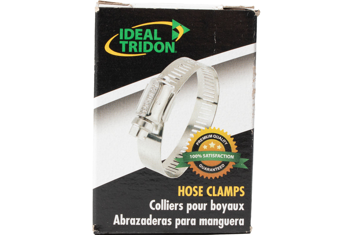 Ideal Tridon Steel Fuel Injection Clamps Size 16 9/16 Inch-5/8 Inch Pa ...