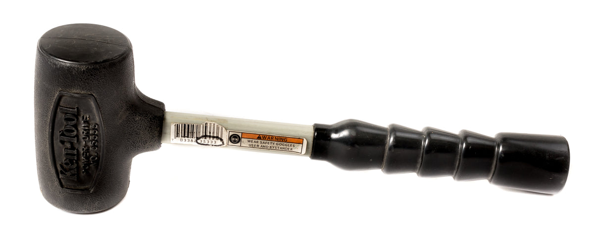 Ken-Tool Power-Drive 14.5" Dead-Blow Mallet Fiberglass Handle 3 Lb Hea ...