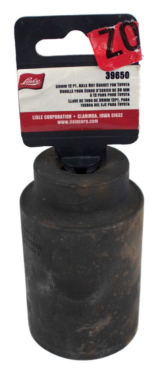 Lisle 12 Point Metric 39mm Axle Nut Impact Socket Fits Toyotas Part Nu ...