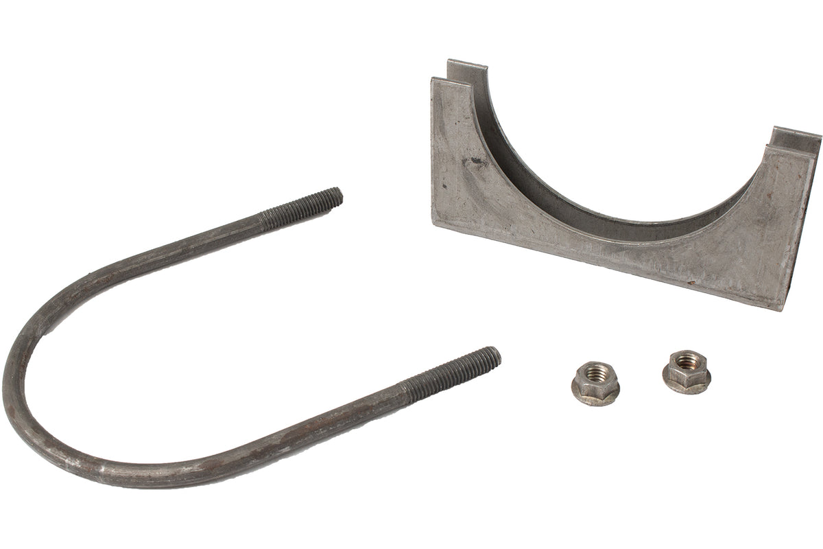 Nickson 4-1/2in Exhaust Clamp Heavy Duty 3/8in U-Bolt Stainless Steel ...