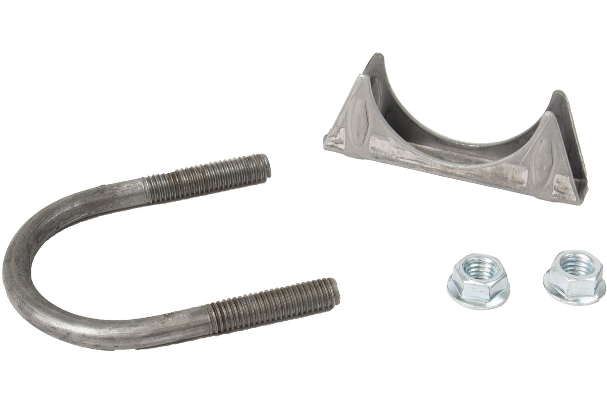 Nickson Heavy Duty Exhaust Clamp Fits Aftermarket/OEM 2" Pipes 3/8" U ...