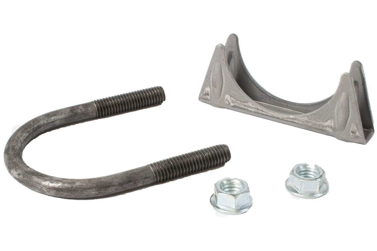Nickson Exhaust Clamp Fits Aftermaket/OEM 2-1/4" Pipes 3/8" U-Bolt Par ...