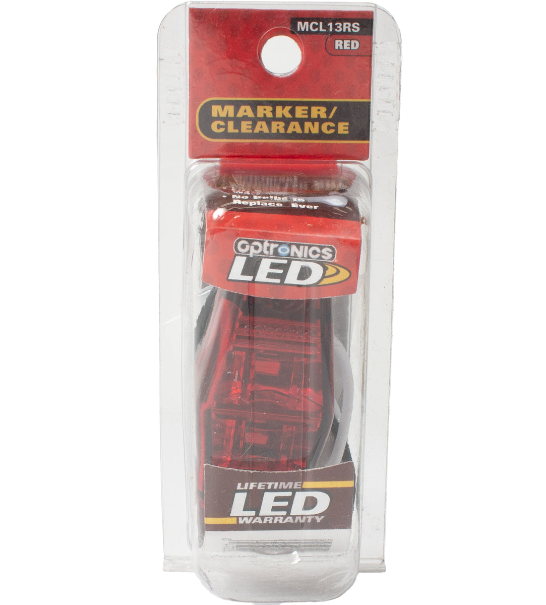 Optronics LED Clearance Marker Light Sonically Sealed Waterproof Part ...