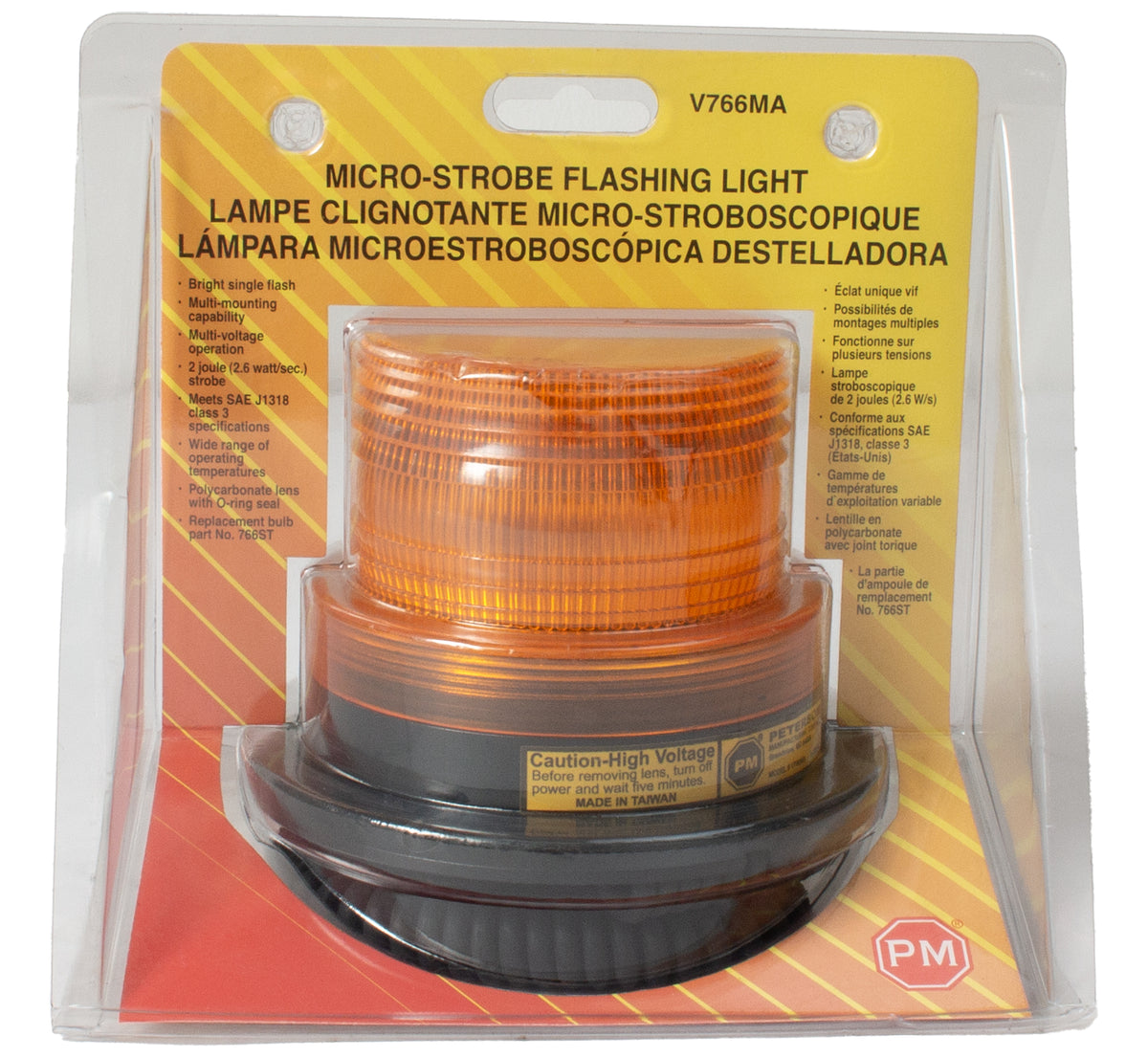 Peterson Micro-Strobe Multi-Mounting Beacon Light SAEJ1318 Compliant P ...